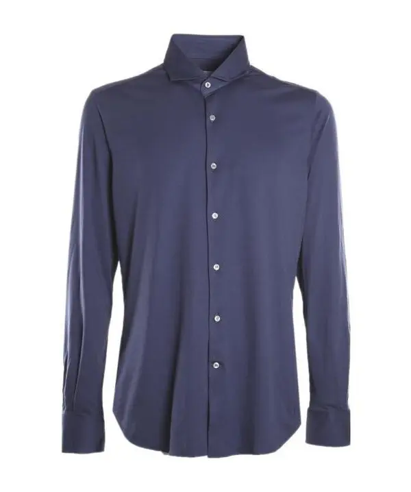Loro Piana Long-sleeve Slim-fit Shirt - Blue