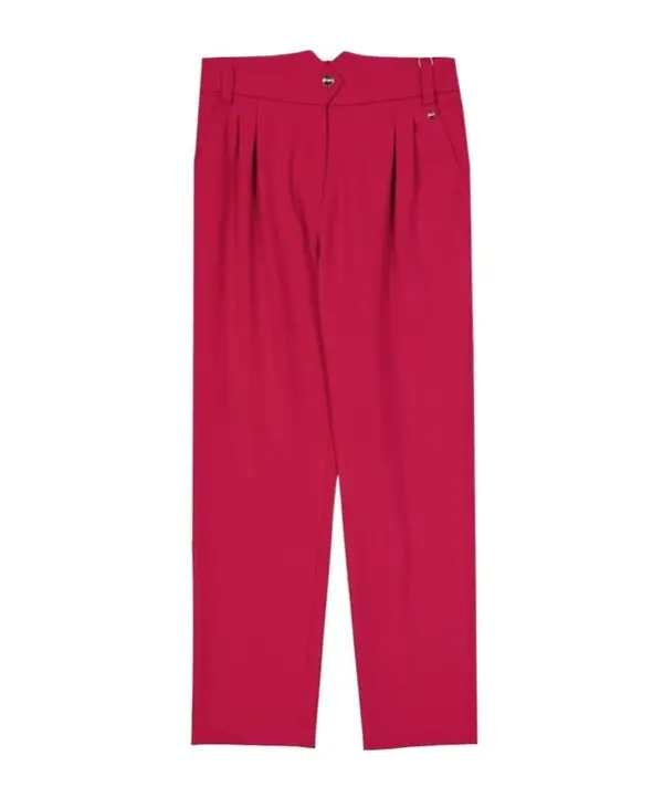 Herno Pleated Trousers - Red