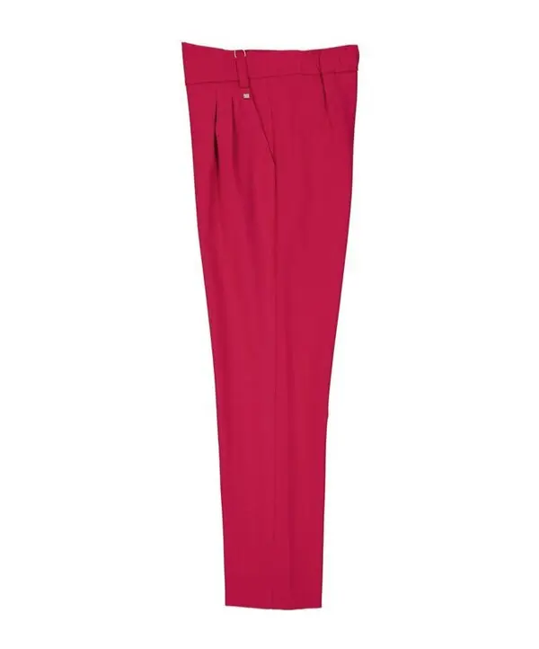 Herno Pleated Trousers - Red