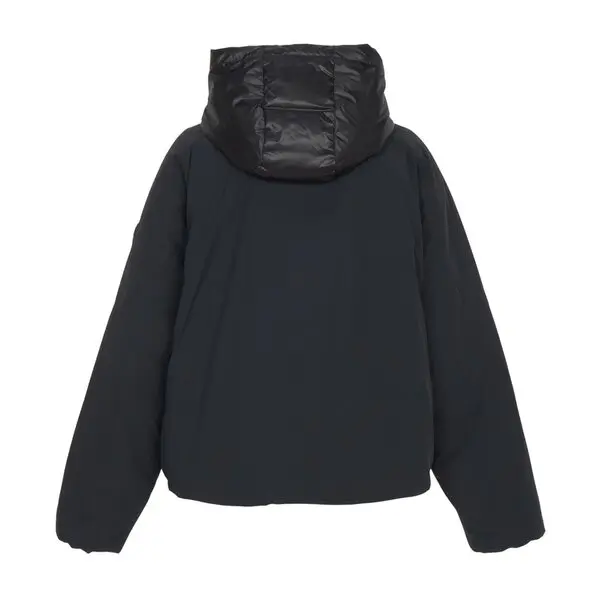 Moose Knuckles Tegan Bomber Down Jacket With Hood