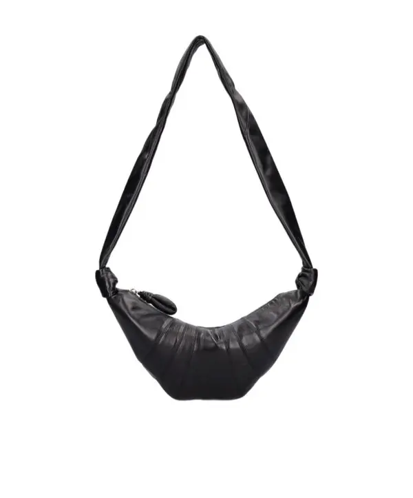 LEMAIRE Small Croissant Nappa Leather Crossbody Bag