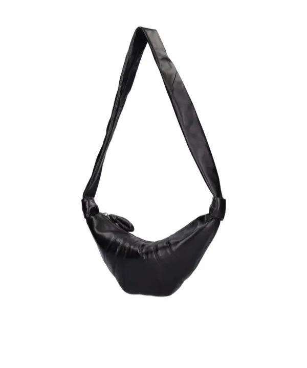 LEMAIRE Small Croissant Nappa Leather Crossbody Bag