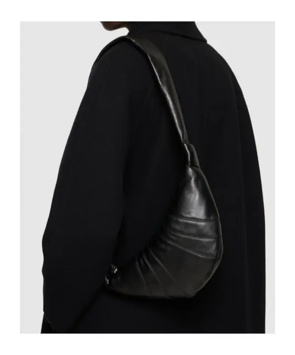 LEMAIRE Small Croissant Nappa Leather Crossbody Bag