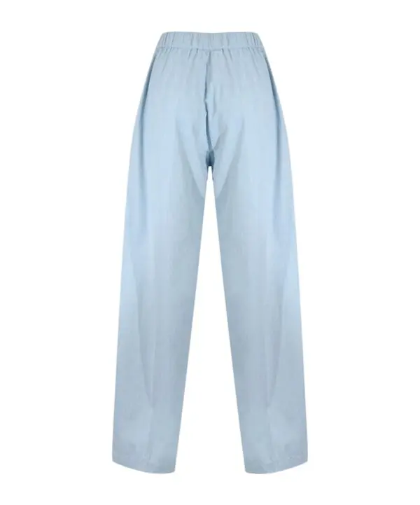 SEMICOUTURE Embroidered Wide-leg Pants