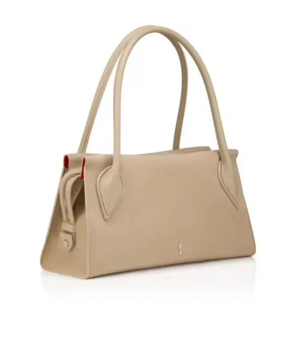 CHRISTIAN LOUBOUTIN Medium Venus Shoulder Bag - Nude