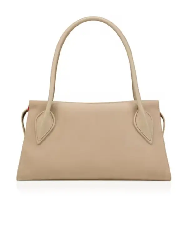 CHRISTIAN LOUBOUTIN Medium Venus Shoulder Bag - Nude