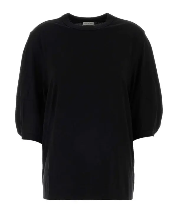 Dries Van Noten Herissa Crewneck T-shirt - Black