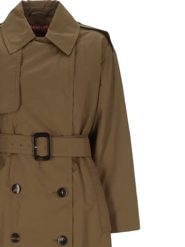 Max Mara Mstcharme Belted Raincoat