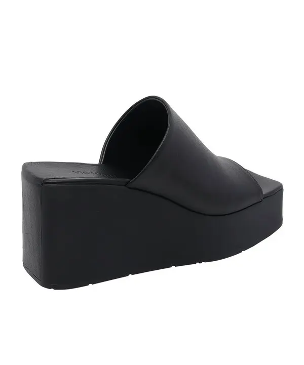 VIC MATIE Square Toe Platform Mules