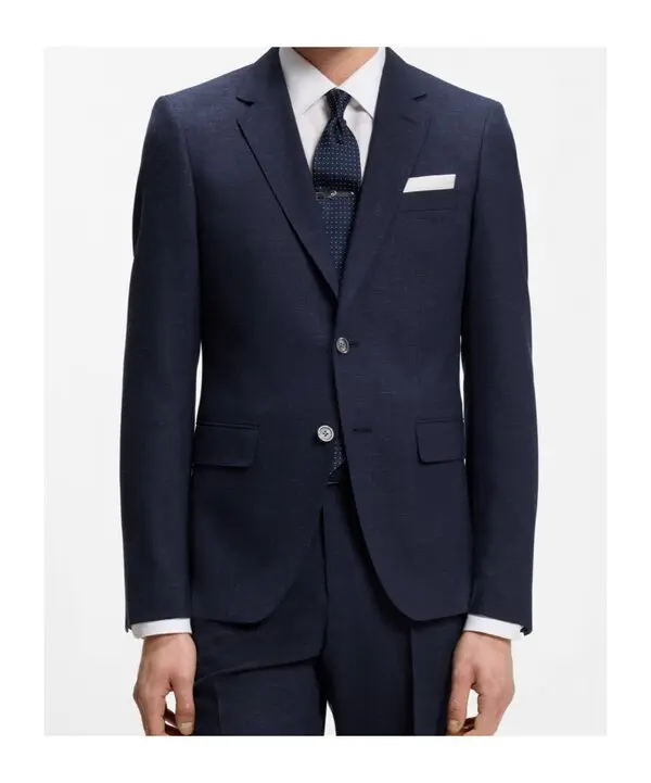 Hugo Boss Two-piece Tailored Suit - Dark Blue