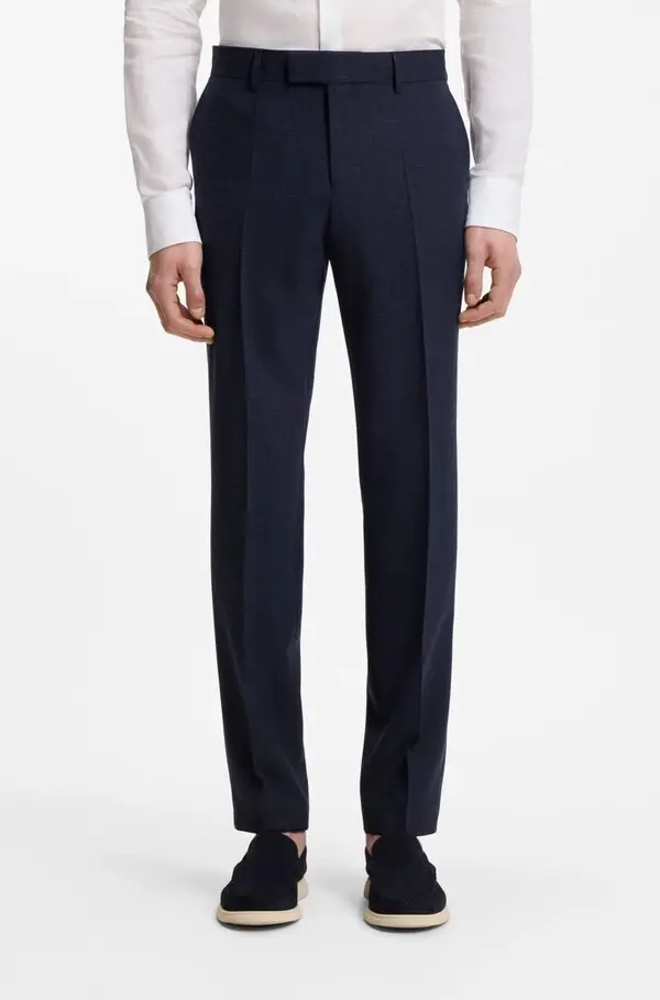 Hugo Boss Two-piece Tailored Suit - Dark Blue