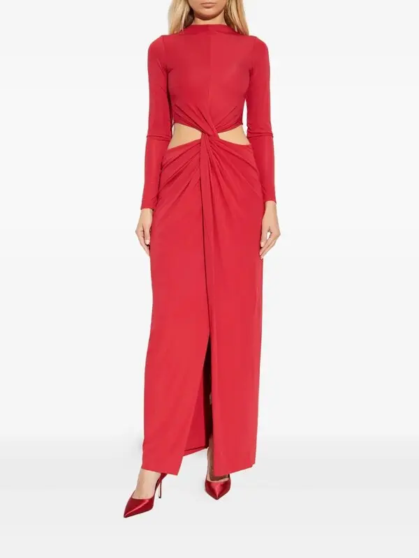 Cult Gaia Keri Cut-out Detailed Midi Dress