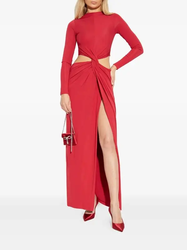 Cult Gaia Keri Cut-out Detailed Midi Dress