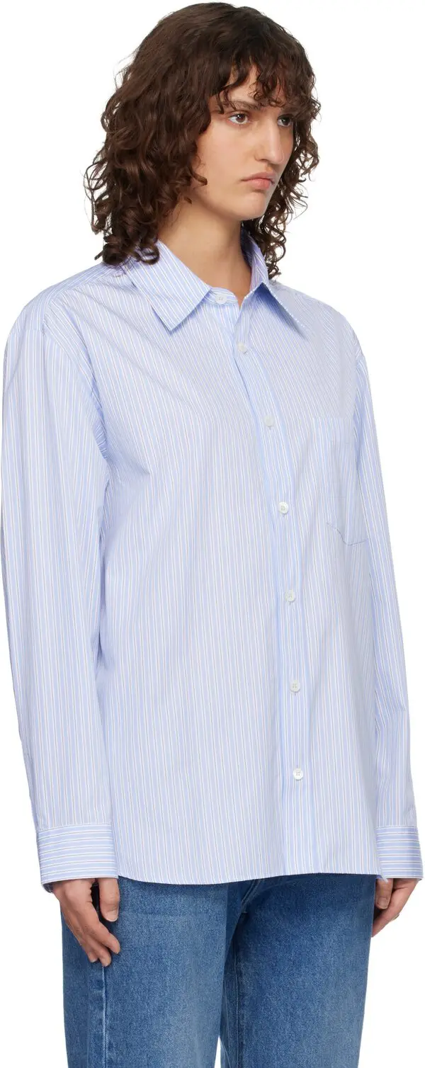 A.p.c. Striped Classic Collar Shirt