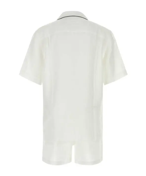 Zegna Contrast-piping Short Pyjamas