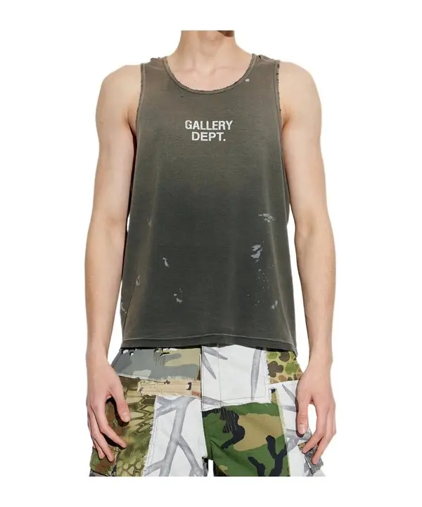 GALLERY DEPT. Distressed Graphic Vest