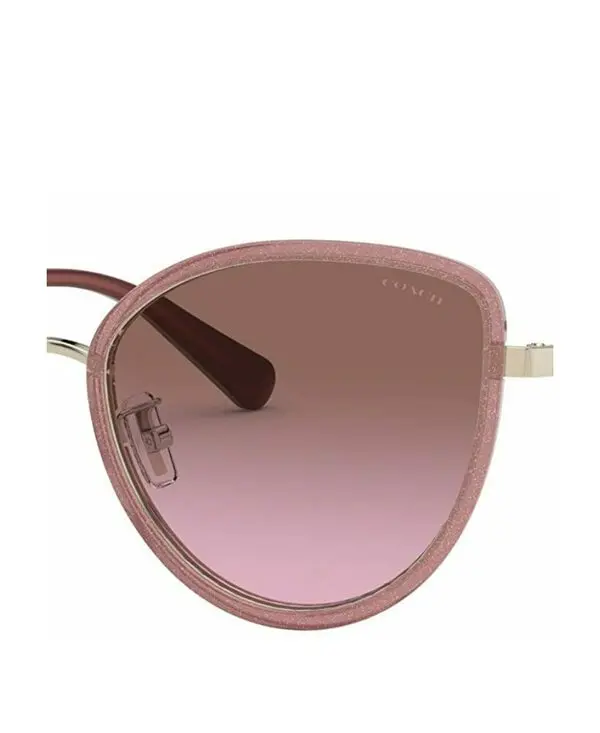 COACH Logo Gradient Cat Eye Sunglasses
