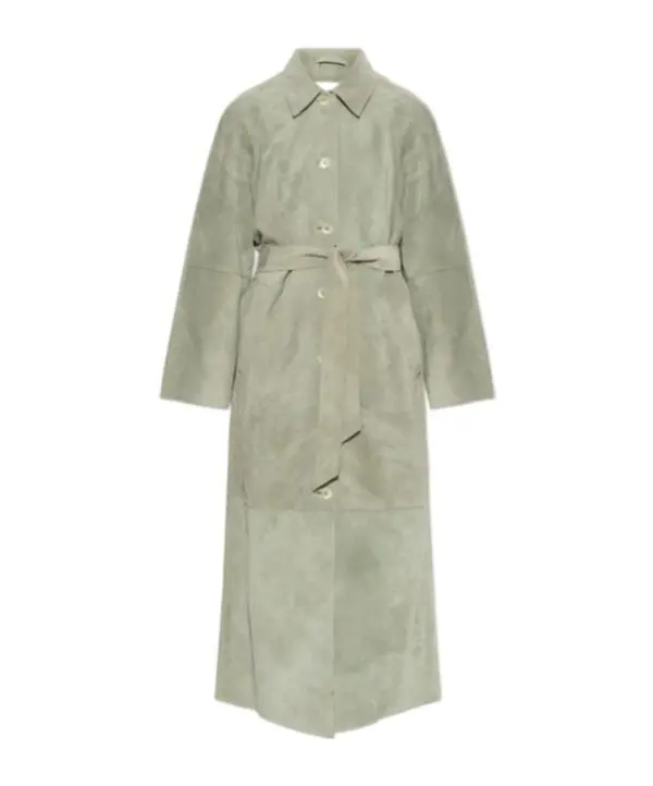 SAMSOE SAMSOE Samsøe Samsøe Belted Suede Coat