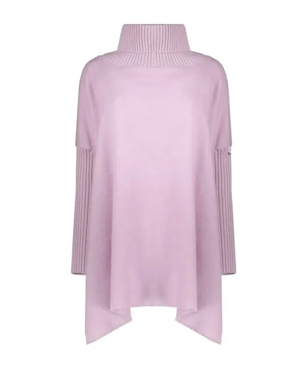 Herno Ribbed Virgin-wool Jumper - Pink