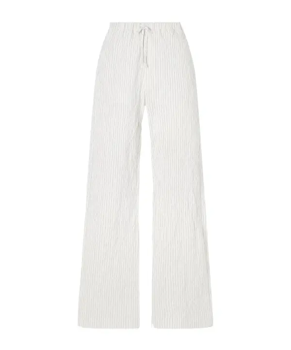 RÓHE Jam Striped Casual Pants - White