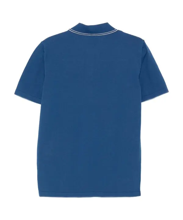 A.p.c. Short-sleeved Polo Shirt - Blue