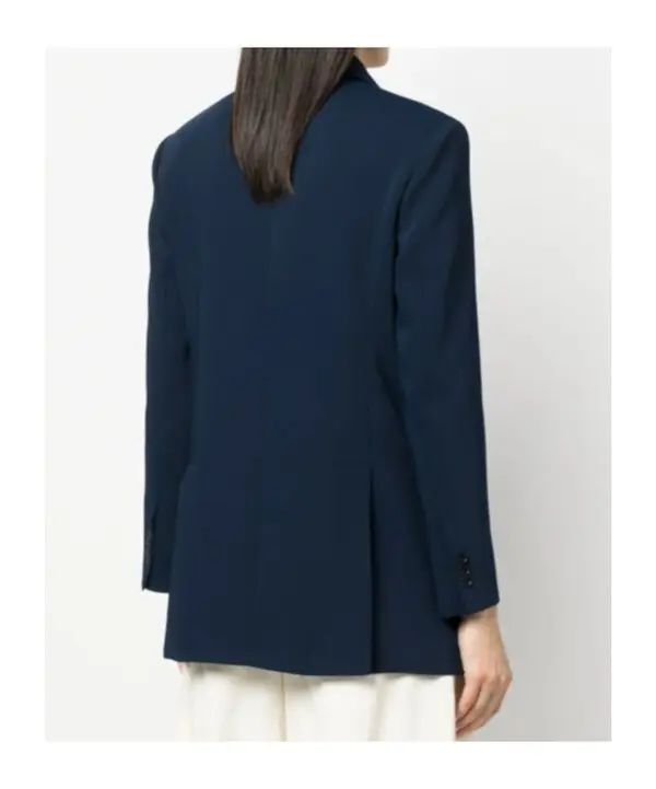 P.a.r.o.s.h Long-sleeve Double-breasted Blazer - Black