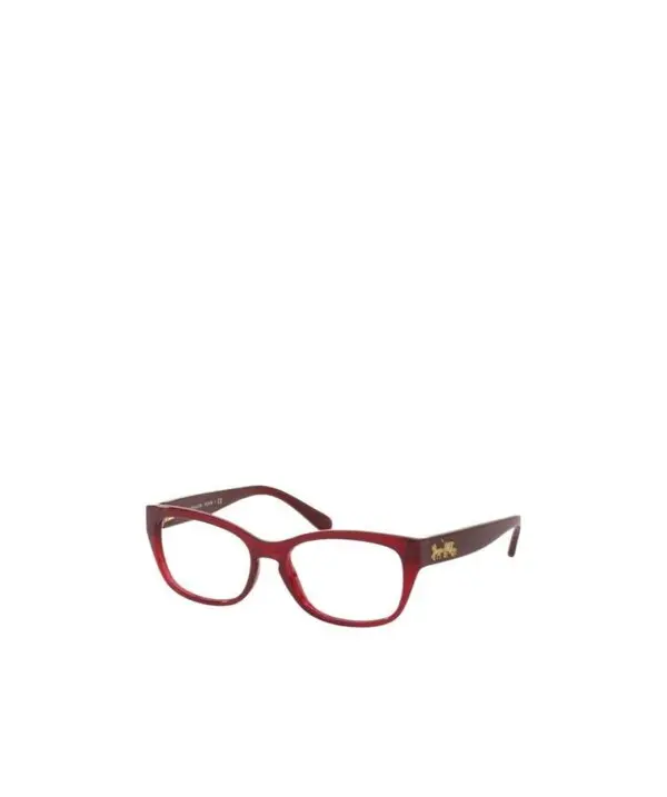 COACH Eyeglasses With Logo Detail - Red