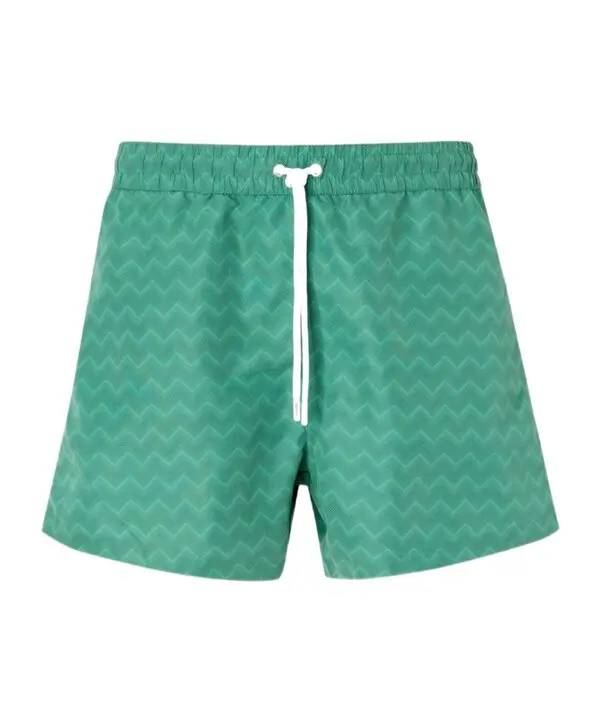 Missoni Zigzag Pattern Swim Shorts