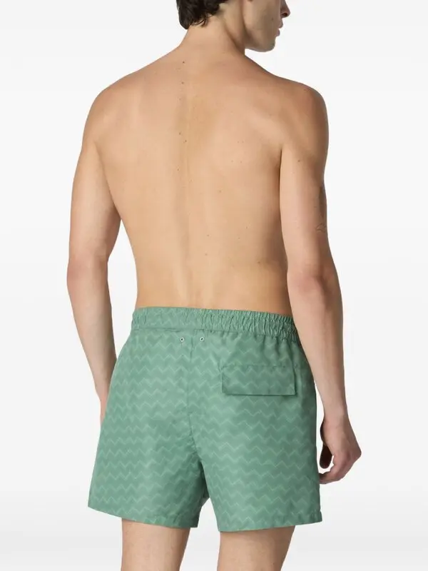 Missoni Zigzag Pattern Swim Shorts