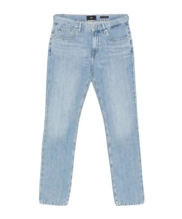 7 For All Mankind Straight Leg Jeans - Blue