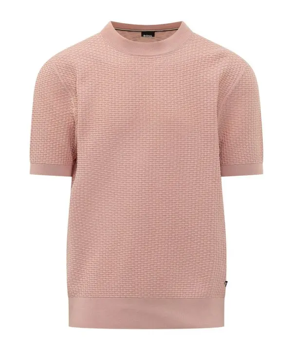 Hugo Boss Hilton Textured Knit Pullover