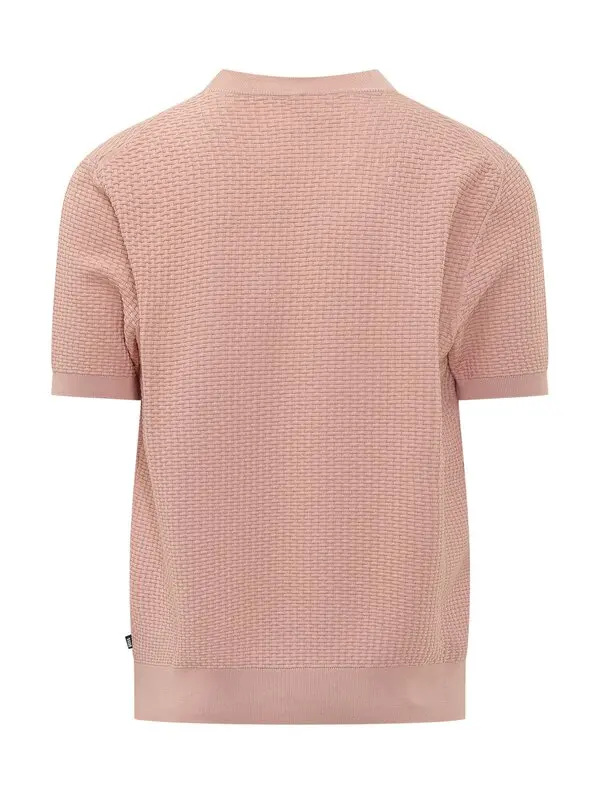 Hugo Boss Hilton Textured Knit Pullover