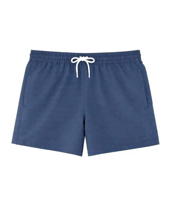 Missoni Zigzag Drawstring Swim Shorts - Blue