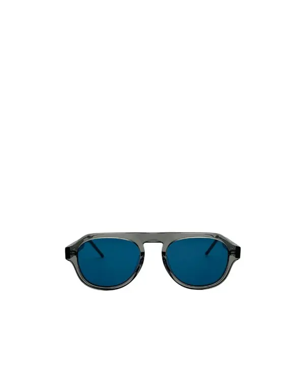 Thom Browne Round Frame Sunglasses - Blue