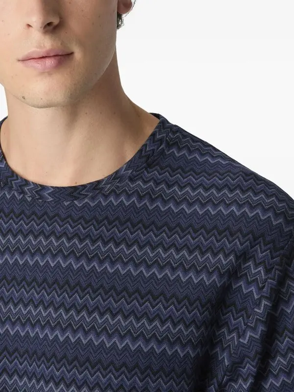 Missoni Chevron-pattern T-shirt