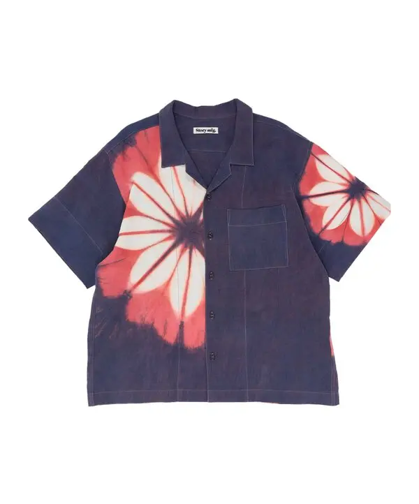 STORY MFG. Greetings Shirt Ss Pink Flower Clamp