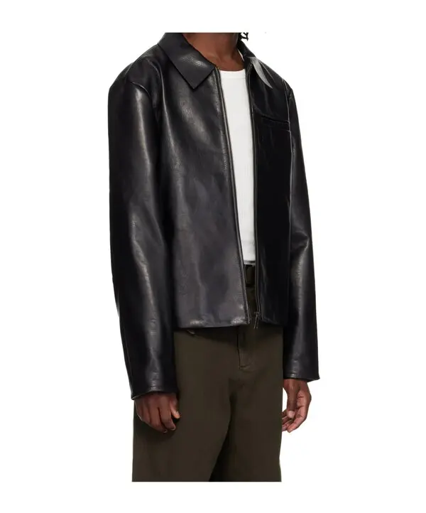 ENTIRE STUDIOS Corehide Leather Jacket - Black