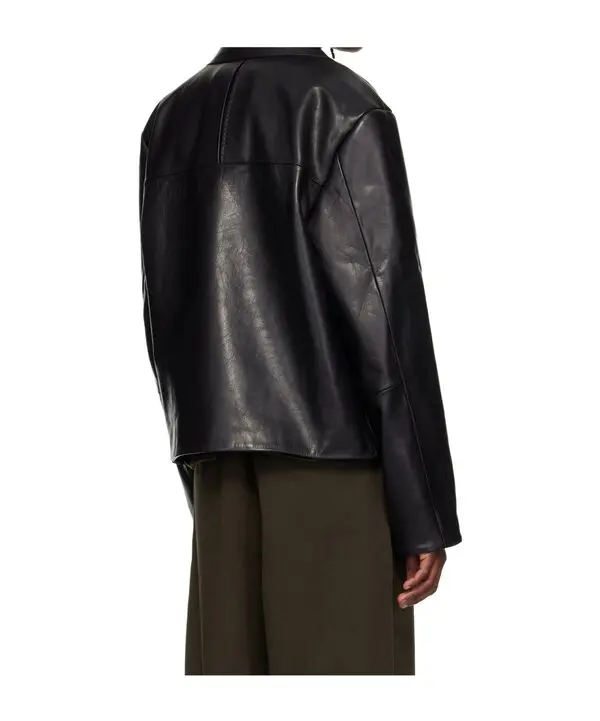 ENTIRE STUDIOS Corehide Leather Jacket - Black