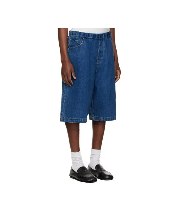 ENTIRE STUDIOS Denim Shorts - Brown
