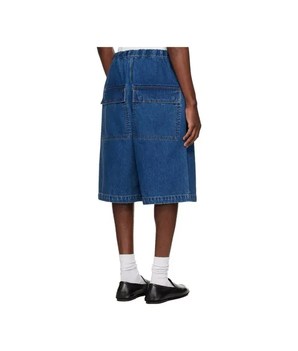 ENTIRE STUDIOS Denim Shorts - Brown