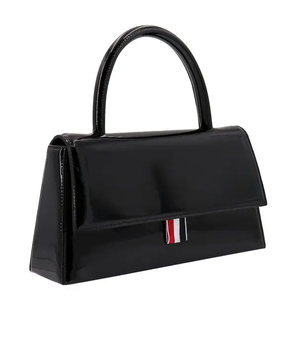 Thom Browne Signature-web Top Handle Bag