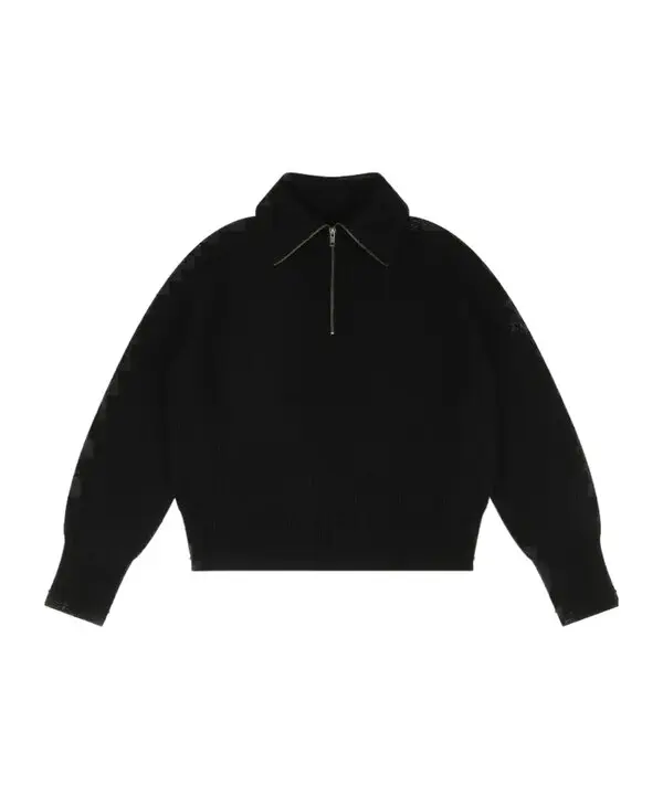 ENTIRE STUDIOS Blimp Ribbed-knit Quarter-zip Sweater