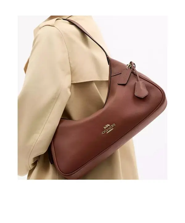 COACH Ella Shoulder Bag - Brown