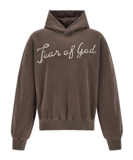 Fear Of God 26 Classic Half Raglan Hoodie - Faded Brown