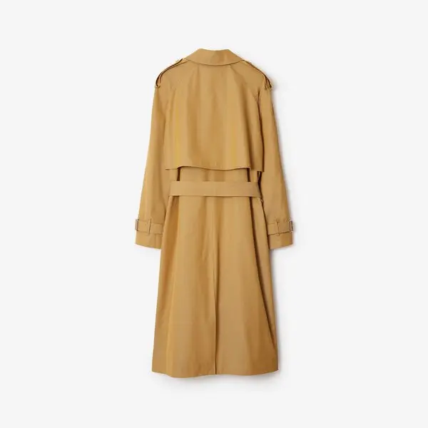 Burberry Double Breasted Belted Trench Coat