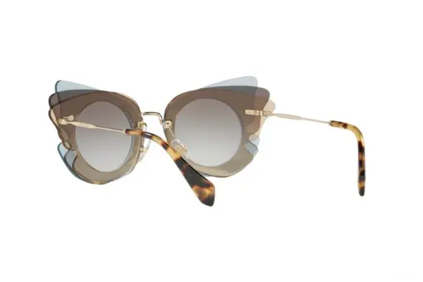 Miu Miu Logo Cat Eye Sunglasses