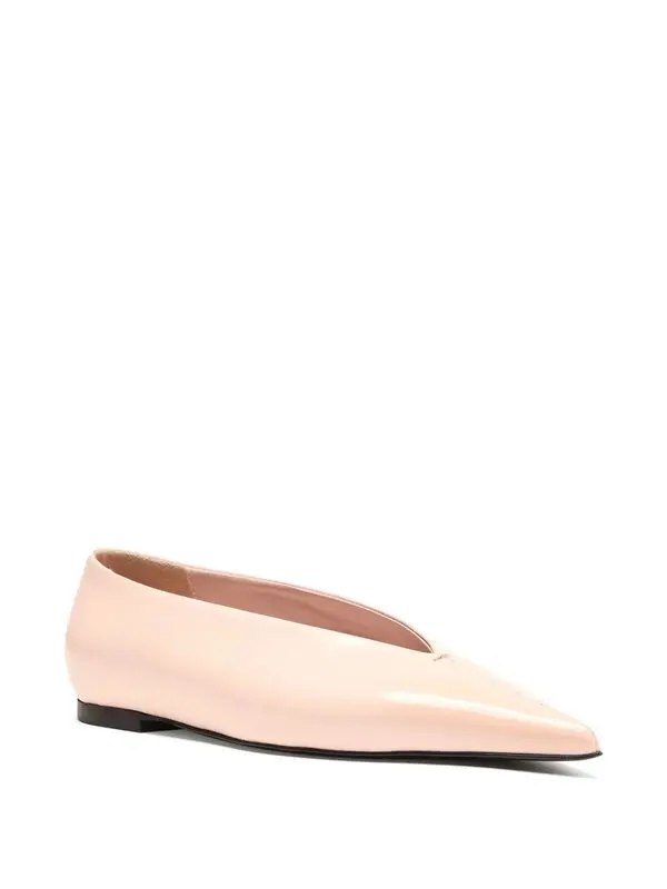 Proenza Schouler Slash Ballet Flats - Nude