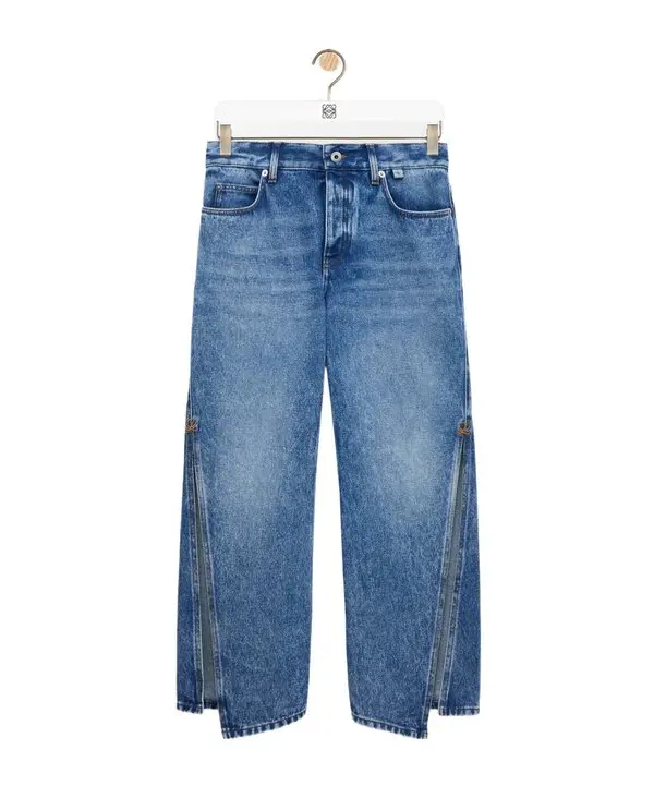 Loewe Flared Leg Denim Trousers