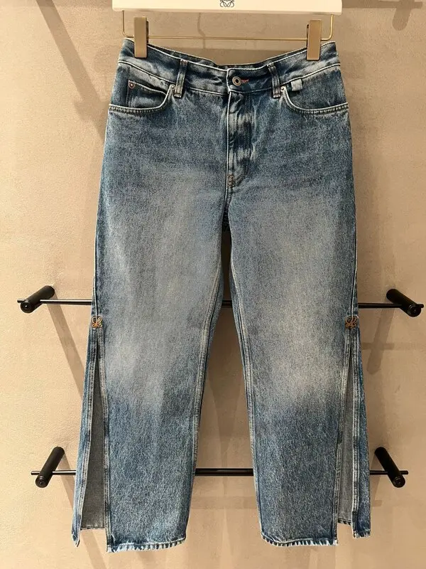 Loewe Flared Leg Denim Trousers