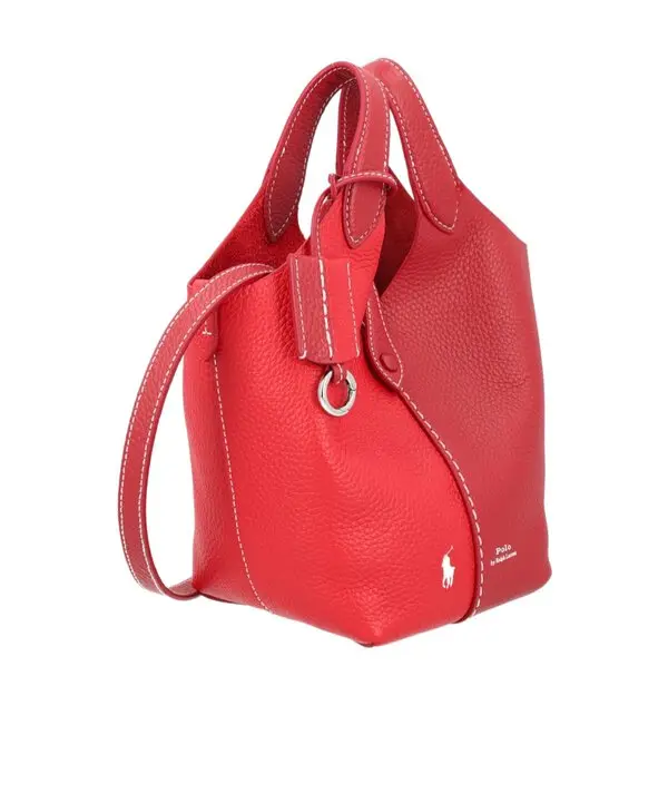 Polo Ralph Lauren Polo Play Small Top Handle Bag - Red